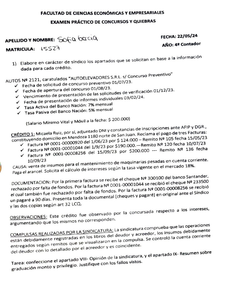 Práctica Parcial 2 CyQ | PDF