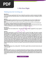 NCERT Solutions For Class 10 English First Flight Chapter 3 Two Stories ...