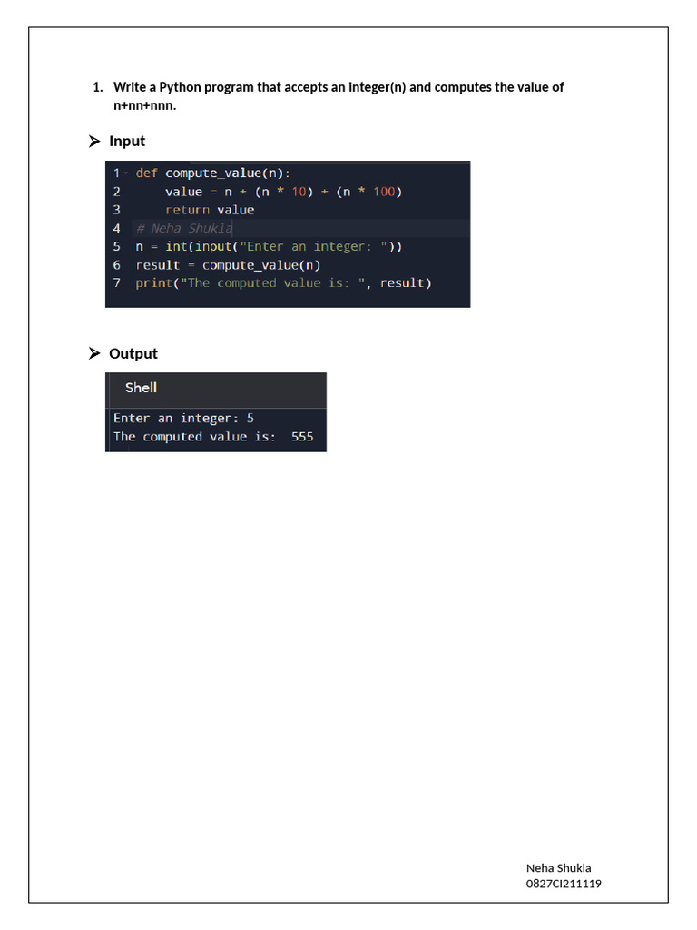 Python Assignment | PDF | Business