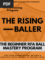 ZTH Player Accelerator Training Plan | PDF | Foot | Ball Games