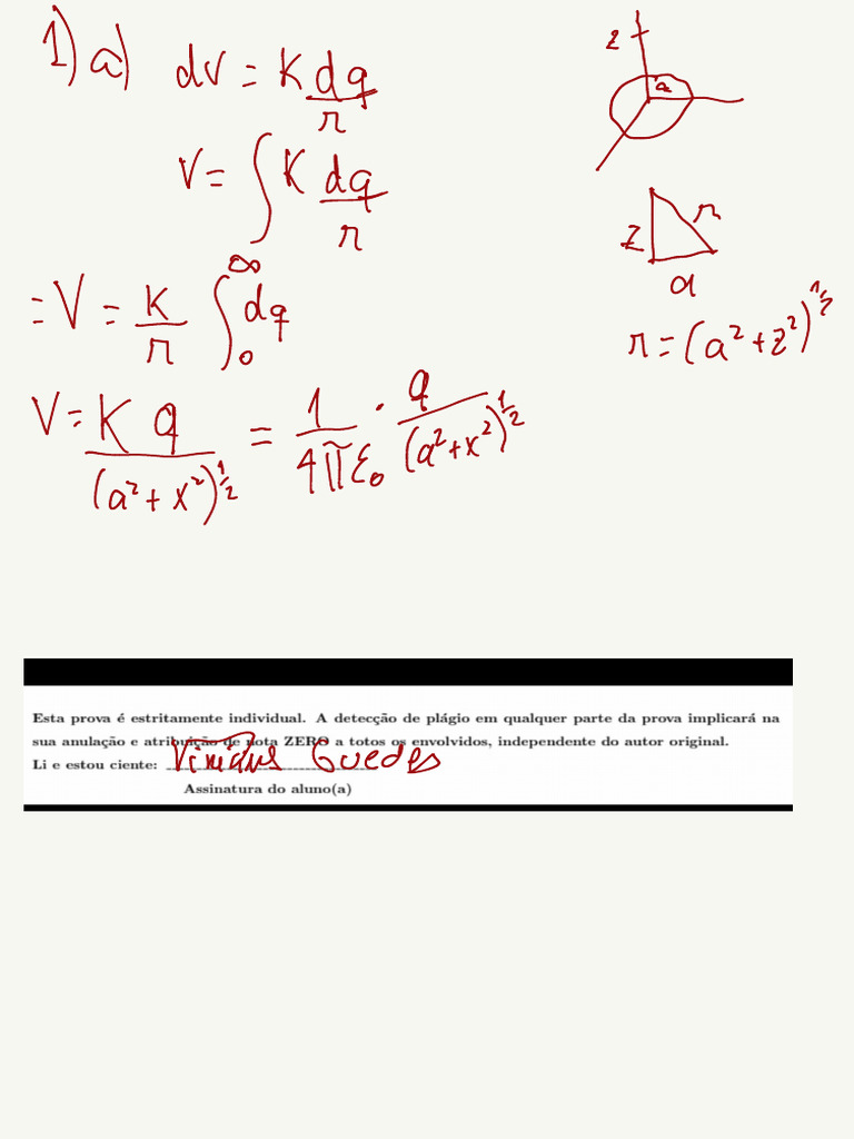 PROVA 1 Eletromag | PDF