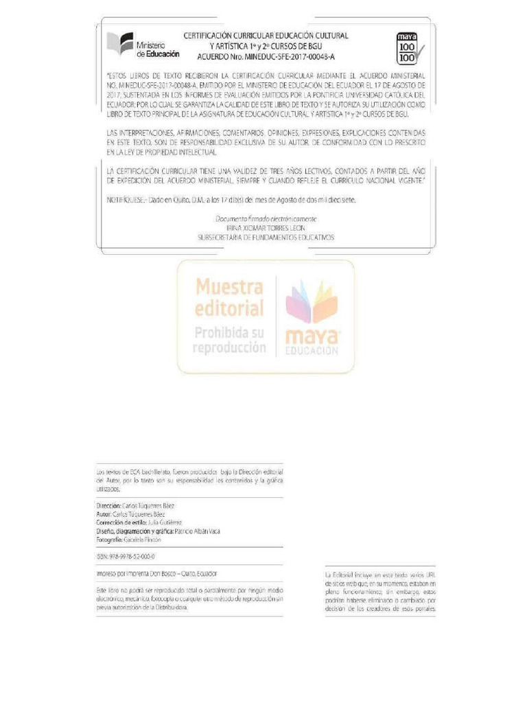 LIBRO DE ECA PRIMERO BGU 2024 - 2025 Eca | PDF