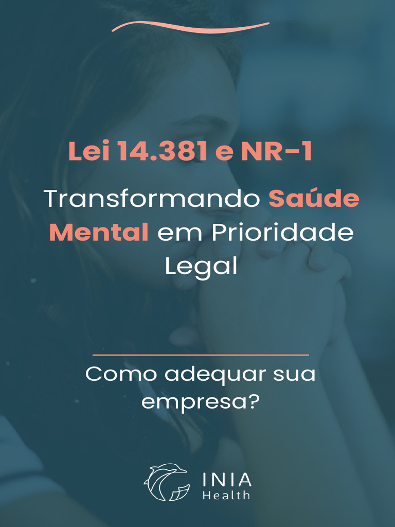 Ebook - NR1 e Lei Saúde Mental | PDF | Saúde mental | Promoção de saúde