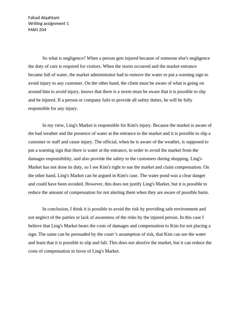 Writing Assignment 1 Pdf 4704