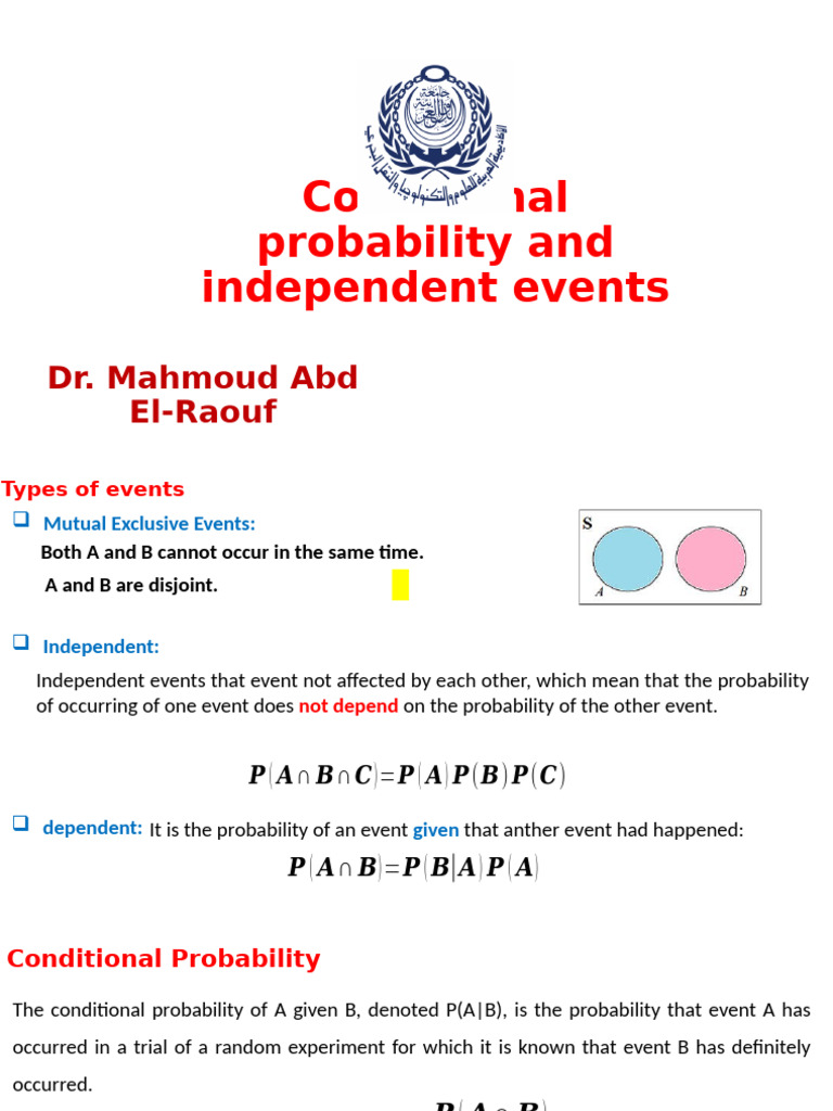 3 Probability | PDF | Probability And Statistics | Mathematical Concepts
