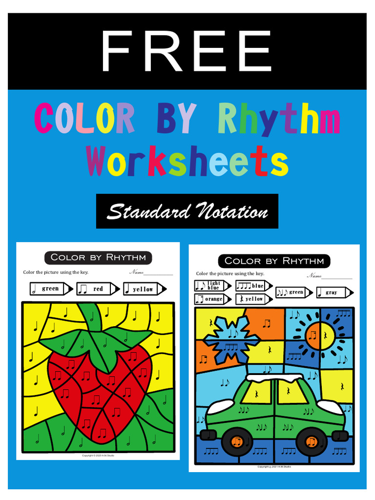 B y RH: Standard Notation | PDF | Color | Music Theory