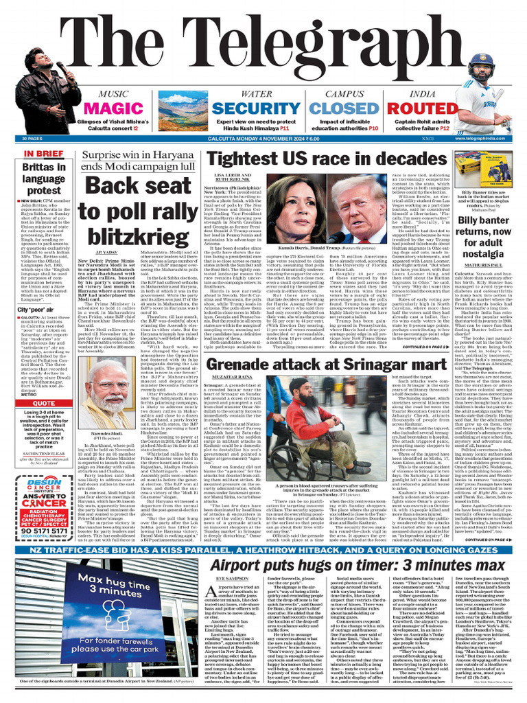 The Telegraph 04 Nov 202s4 | PDF