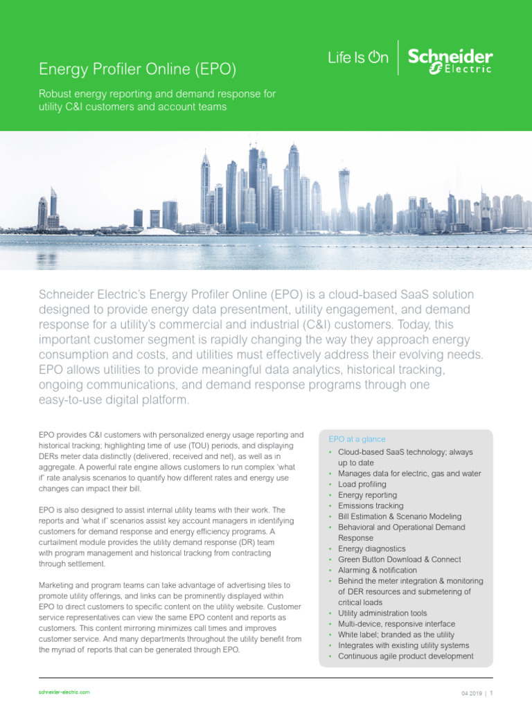 EPO Overview - Brochure | PDF | Computing