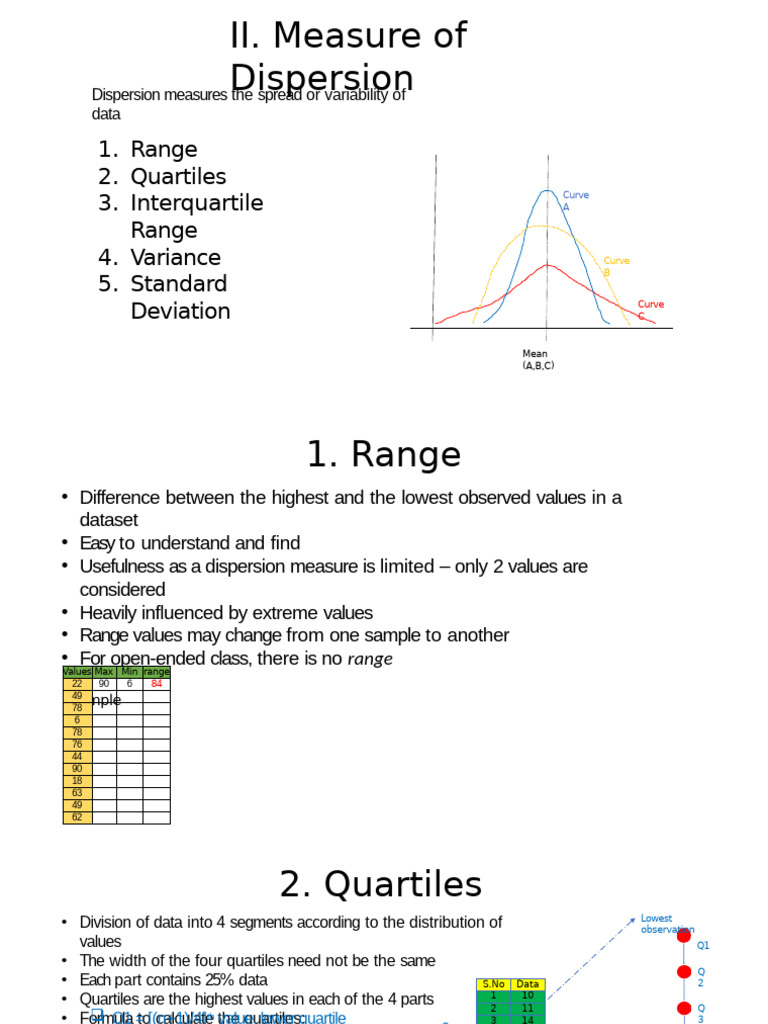 Statistic Part 2 | PDF | Standard Deviation | Variance