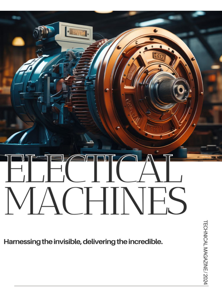 Electrical Macines Techmag | PDF | Electric Motor | Transformer
