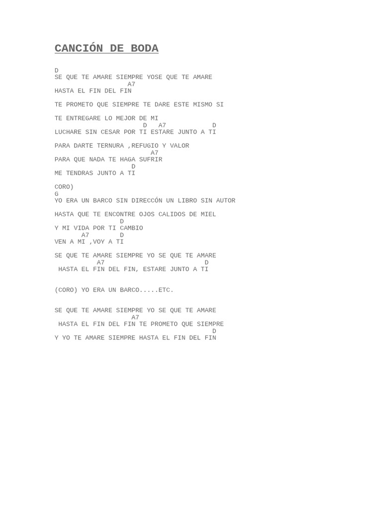 Canción de Boda | PDF | Poesía