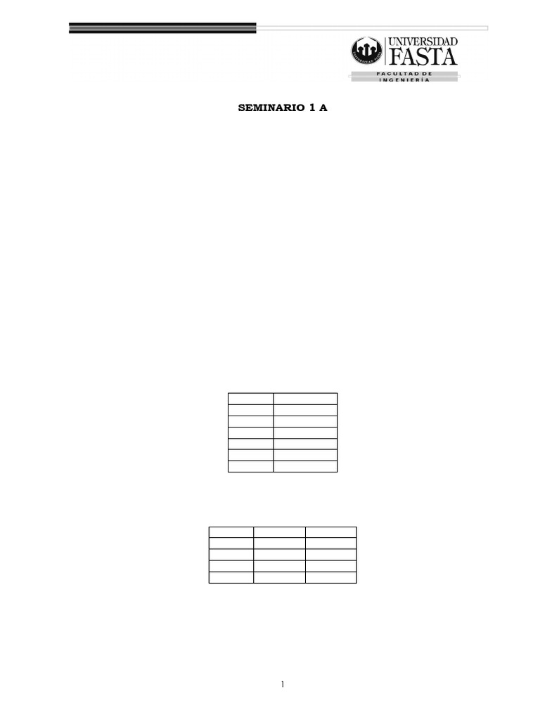 Seminario N 1 A | PDF