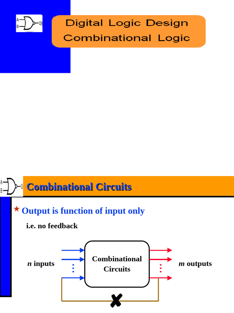 Chapter 4 Combinational Logic | PDF | Electronics | Electronic Engineering