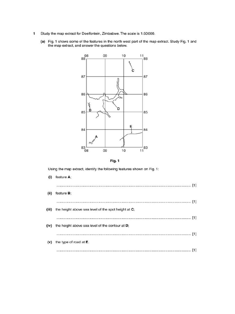 Doelfontein Map w14 | PDF
