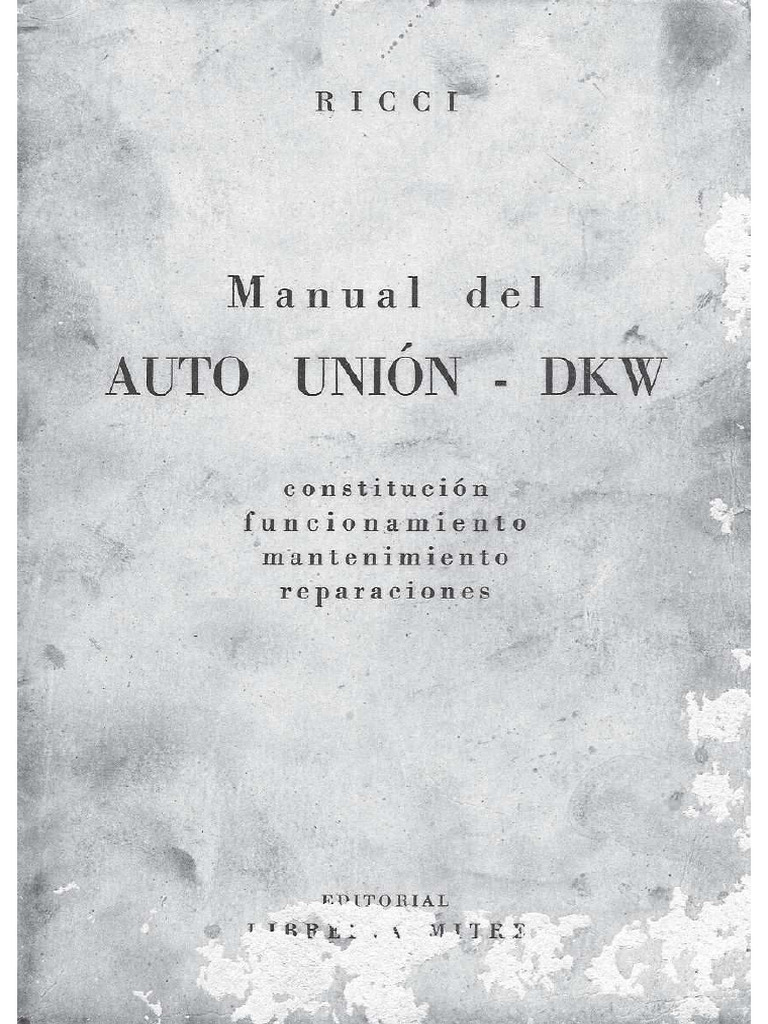 manual-de-taller-dkw-auto-union | PDF