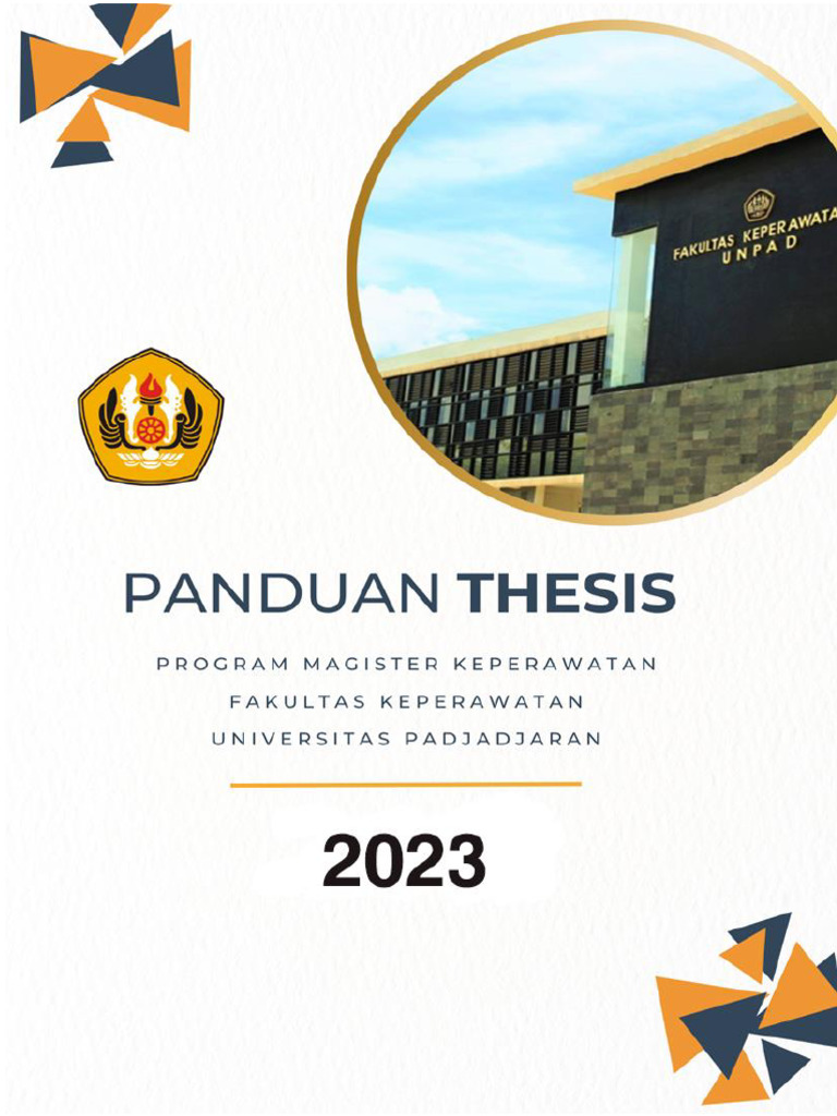 Panduan Tesis Magister Keperawatan Unpad | PDF