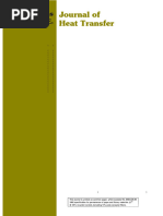 Handbook of Heat Transfer | PDF | Heat Transfer | Heat