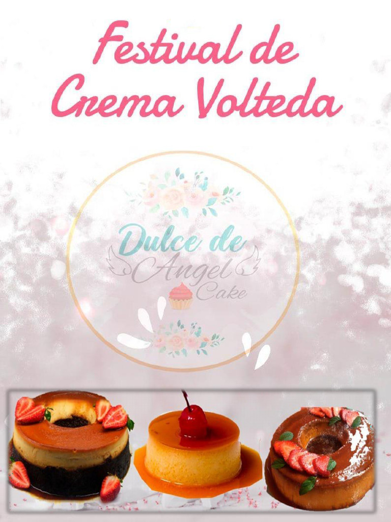 Crema Volteada | PDF | Caramelo | Alimentos