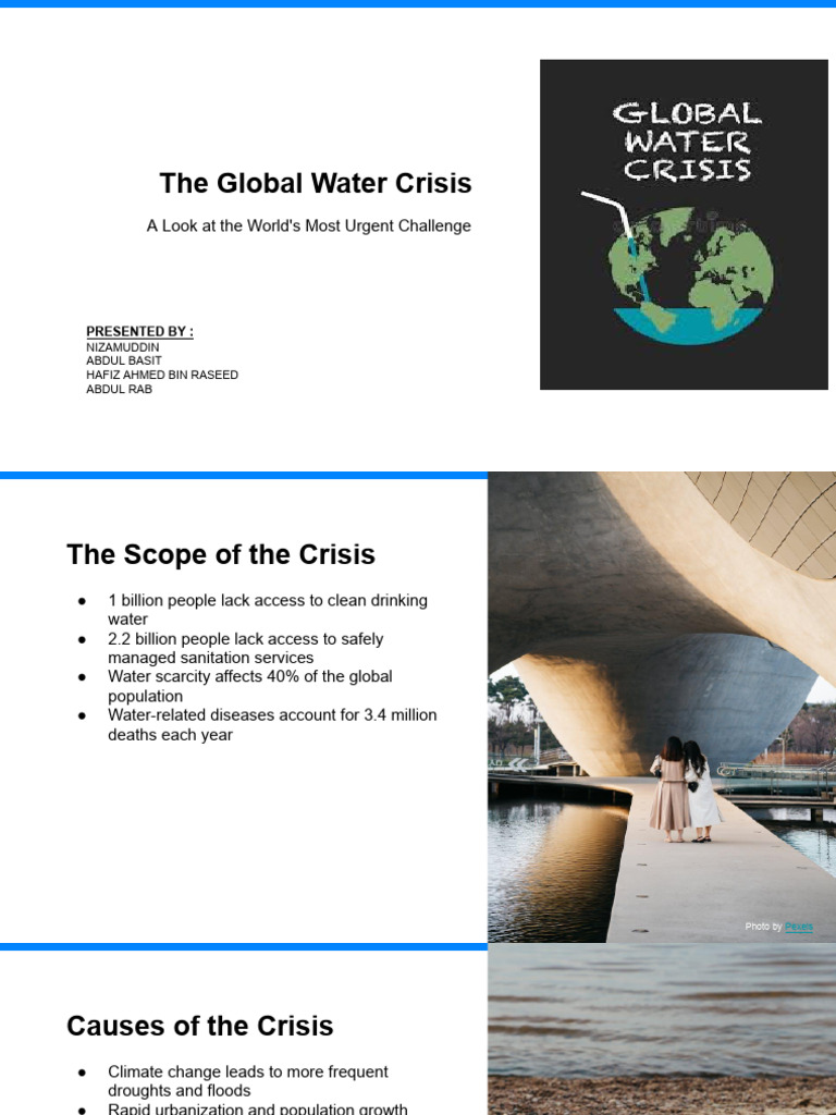 Global Water Crisis: Causes and Solutions | PDF | Water Scarcity | Water
