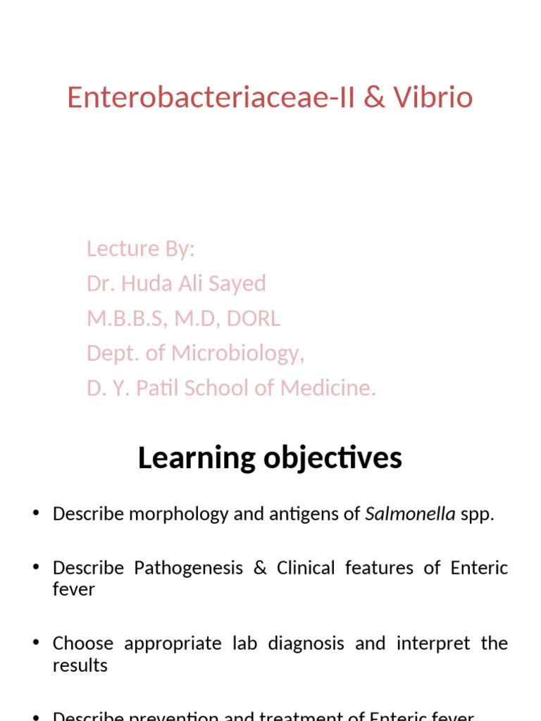Salmonella NTS Vibrio | PDF | Salmonella | Lipopolysaccharide