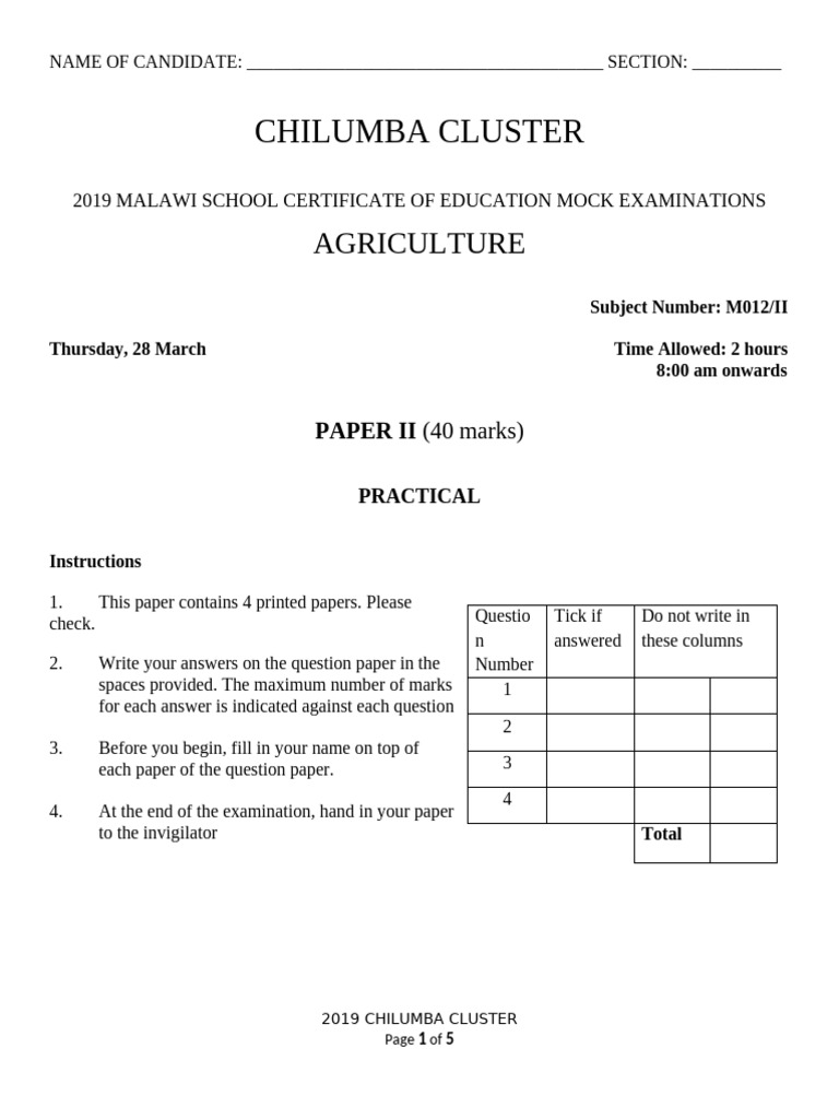 Agriculture Paper Ii | PDF | Fertilizer | Soil