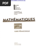 Correction de Mathématiques CIAM Terminales SM | PDF