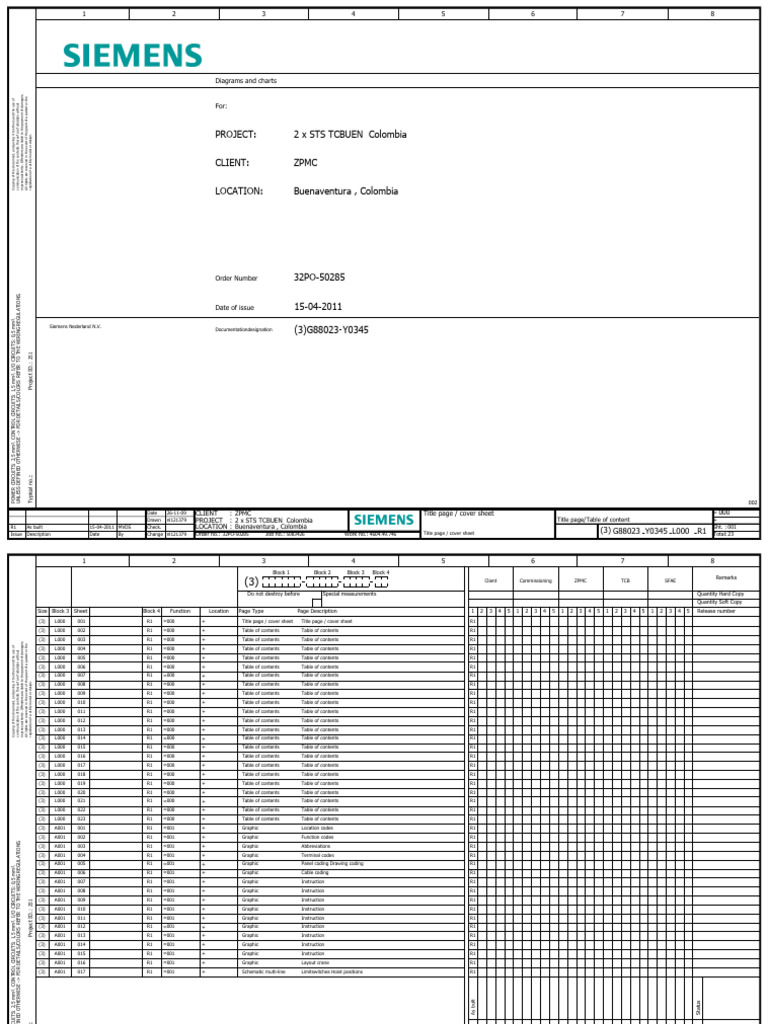 Grua STS portico 902, 903 y 904 | PDF | Electrical Engineering