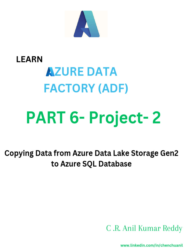 Learn: Zure Data Factory (Adf) | PDF | Databases | Microsoft Sql Server