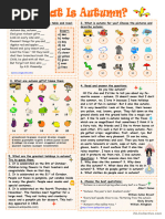 Fall Leaves Mini Book | PDF
