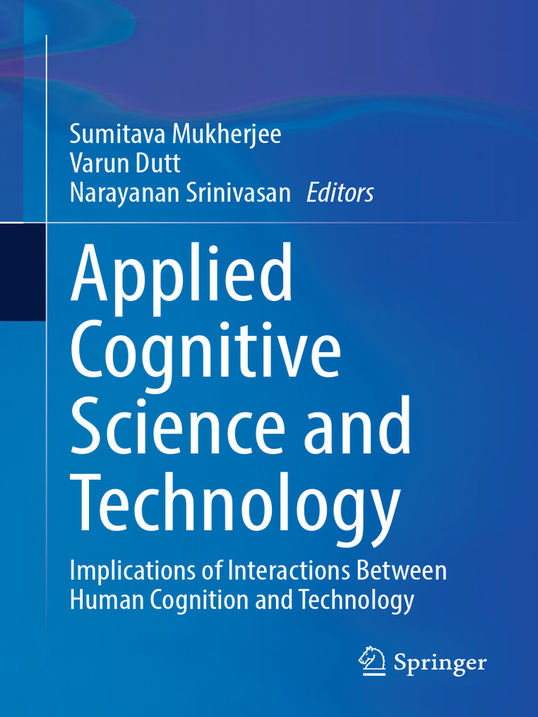 Mukherjee S. Applied Cognitive Science and Technology... 2023 | PDF | Artificial Intelligence ...