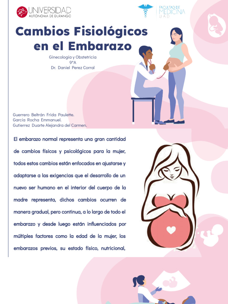 Cambios Fisiológicos en el Embarazo | PDF | El embarazo | Leptina