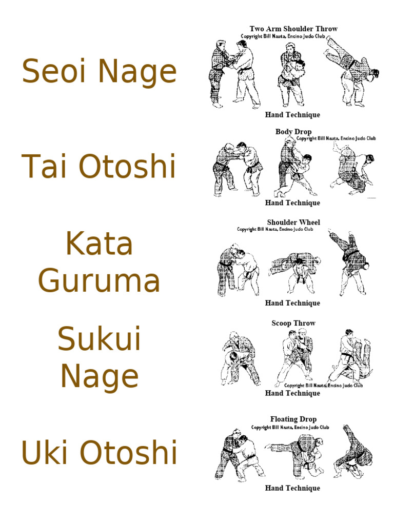 Judo Flash Cards | PDF | Grappling | Mixed Martial Arts Styles