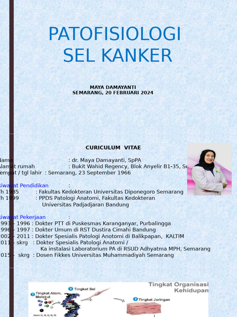 Patofisiologi Sel Kanker | PDF