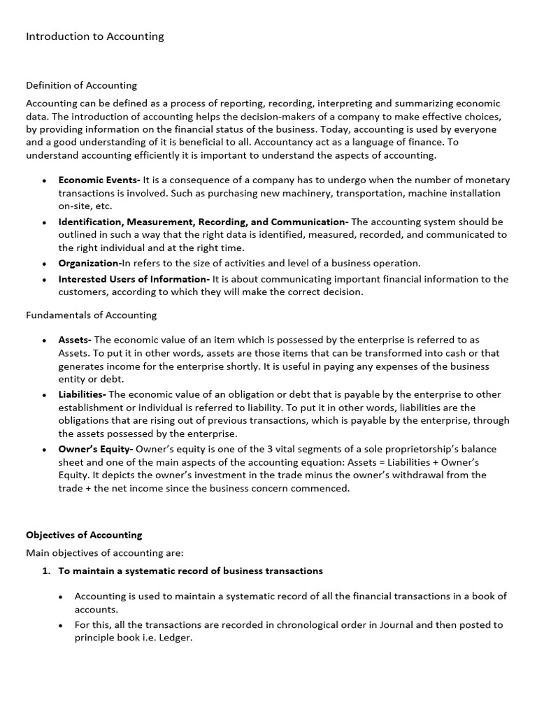 Accounting, Purchasing & Cost Control | PDF | Debits And Credits ...