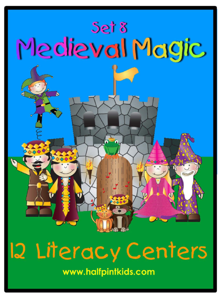 Set 8 Medieval Magic Literacy Centers | PDF