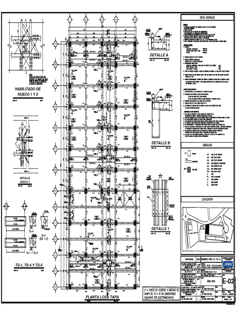 MS - IXTLAHUACA SCSF - E-02 REV 10 (1) - Model | PDF