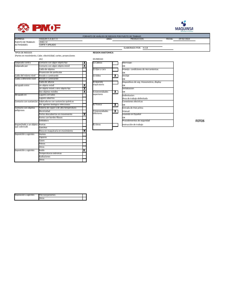 Nom 004-Stps-1999 Corte y Apilado l12 | PDF