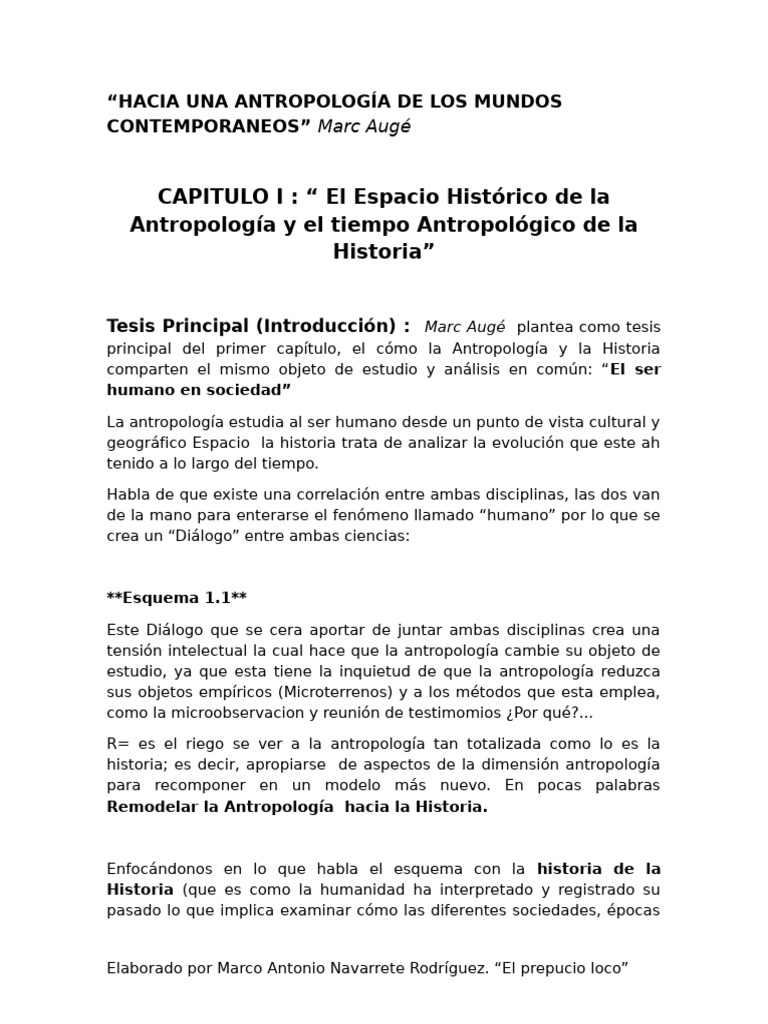 Antropología y Historia: Diálogo y Tensión | PDF | Antropología | Sociedad