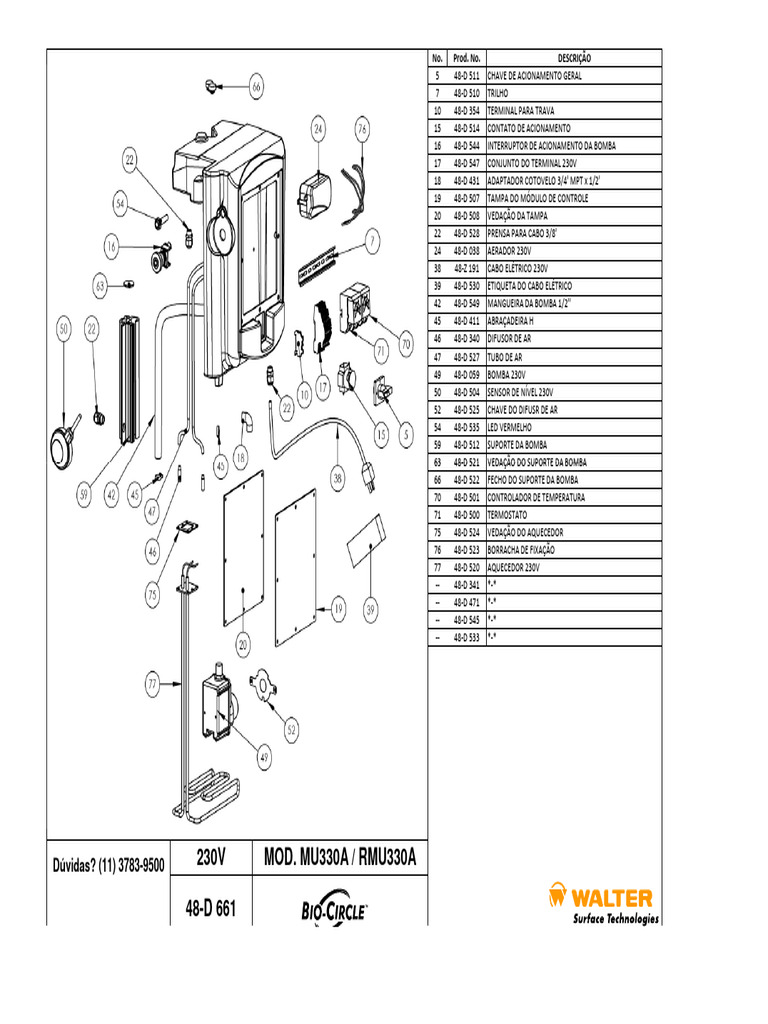 Vista Explodida - Modulo Compact | PDF
