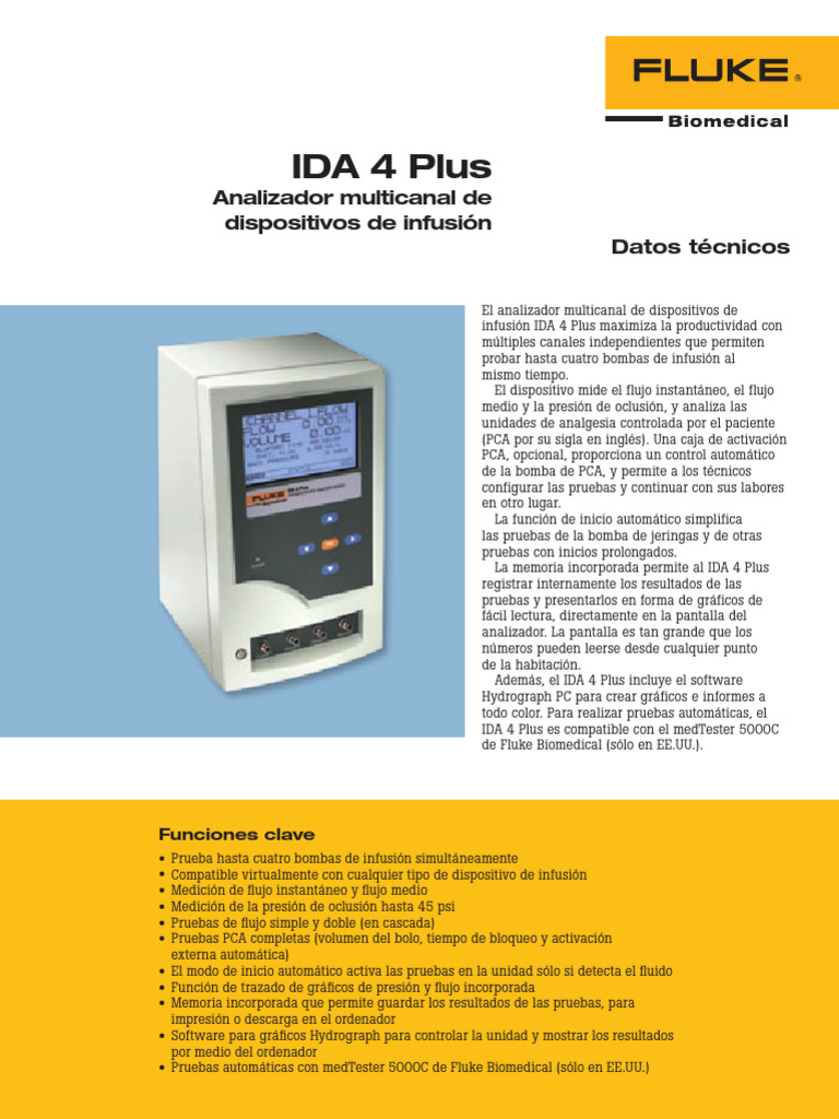 Fluke Ida 4 Plus | PDF | Informática