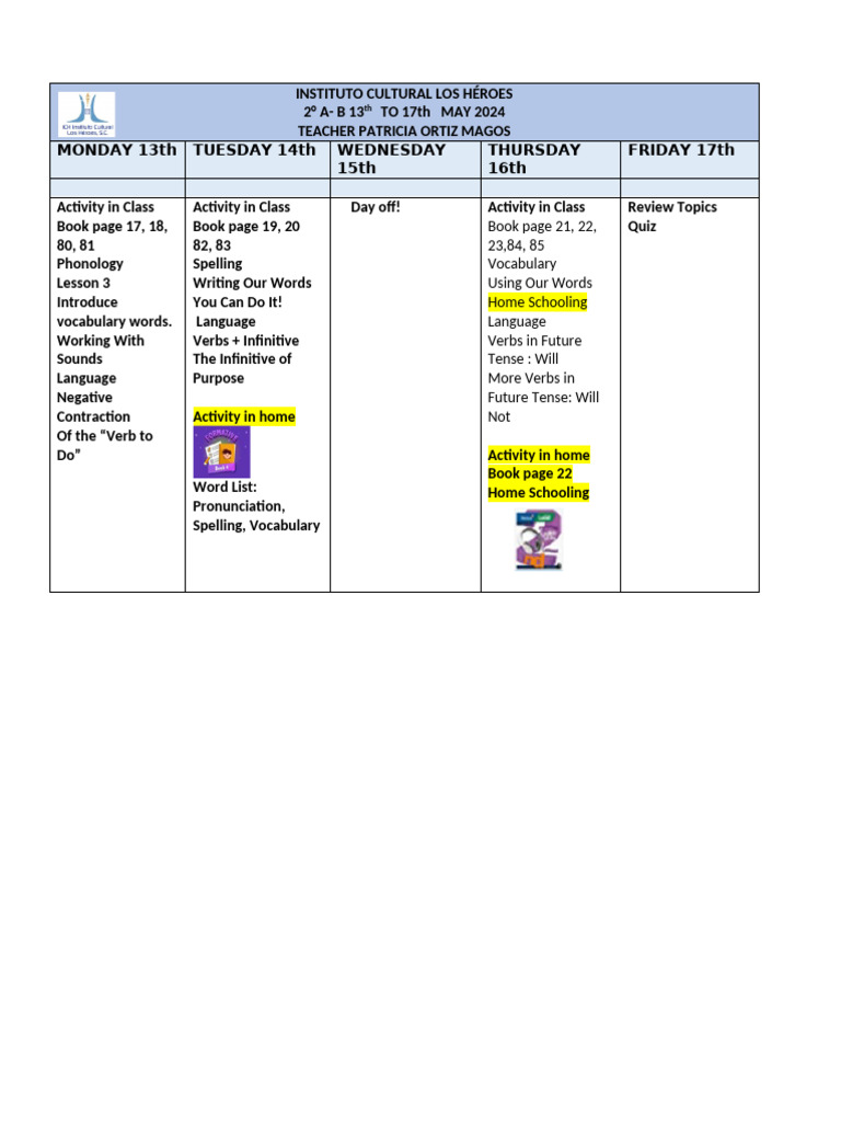 Activities 2deg A - B | PDF