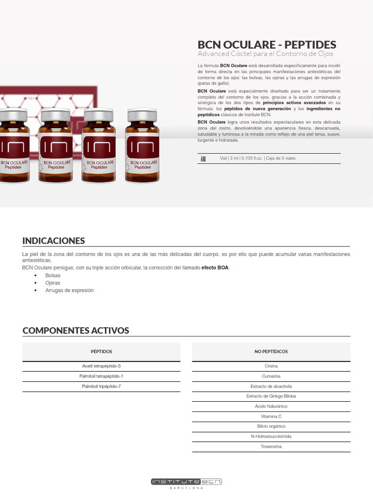BCN OCULARE español | PDF | Piel | Sangre