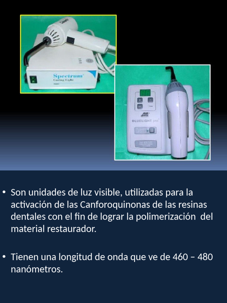 Lámparas Halógenas para Polimerización Dental | PDF | Tecnología