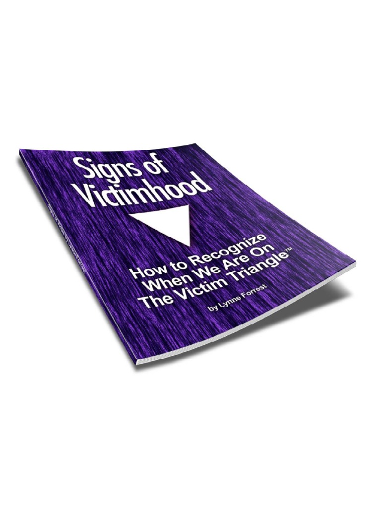 Signs of Victimhood Guide | PDF | Thought | Consciousness