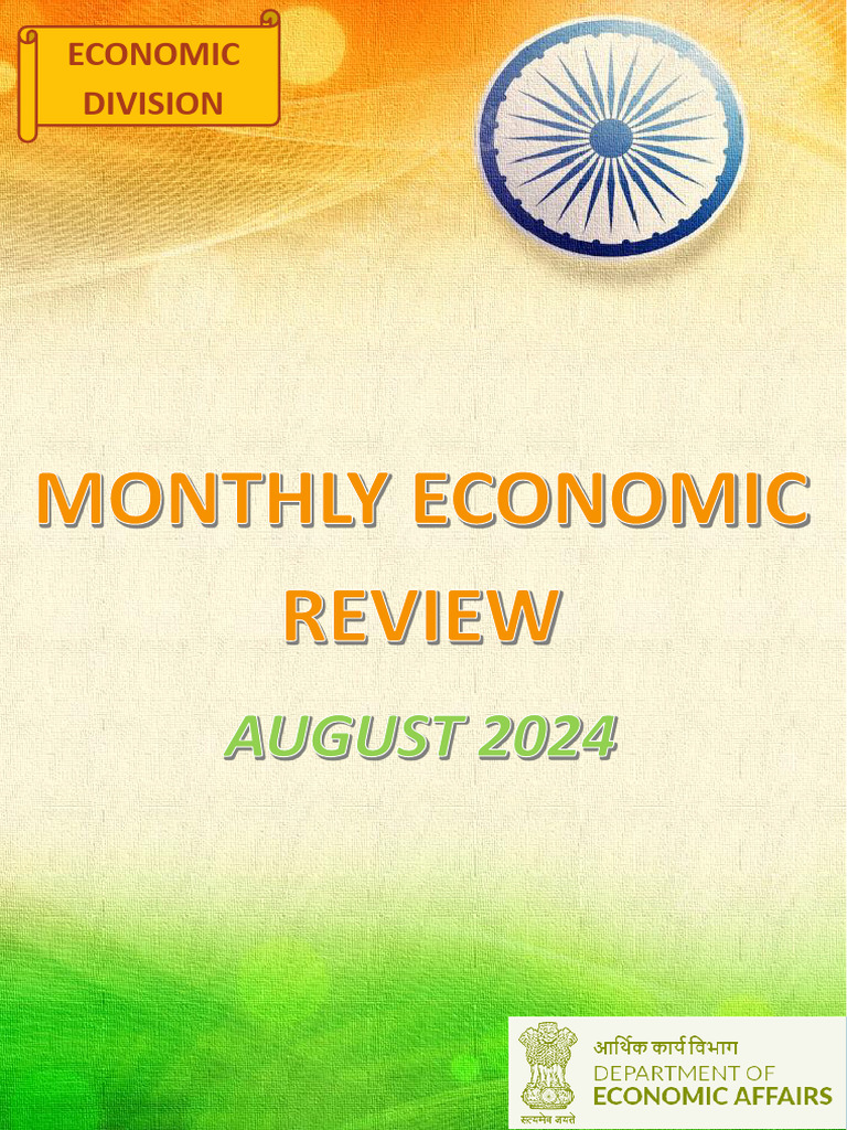 Monthly Economic Review August 2024 - 0 | PDF | E Commerce | Gross ...