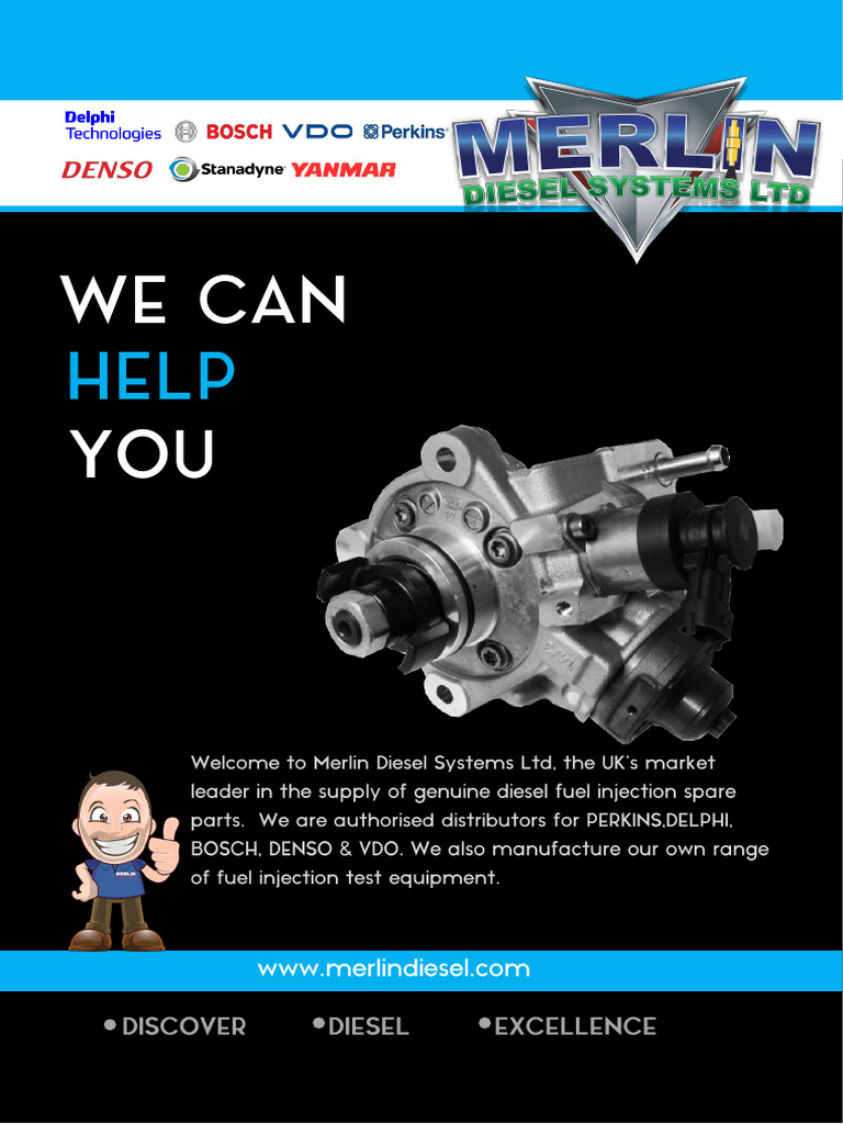 Merlin Pump Injector Brochure | PDF | Fuel Injection | Vehicle Technology