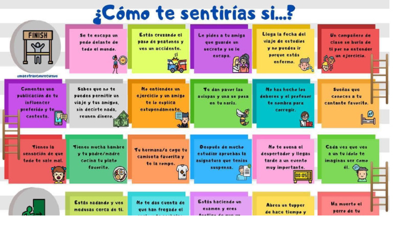 Juego de Mesa Emociones | PDF
