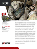RF 7850m Wideband Radio Family Brochure | PDF | Wi Fi | Radio