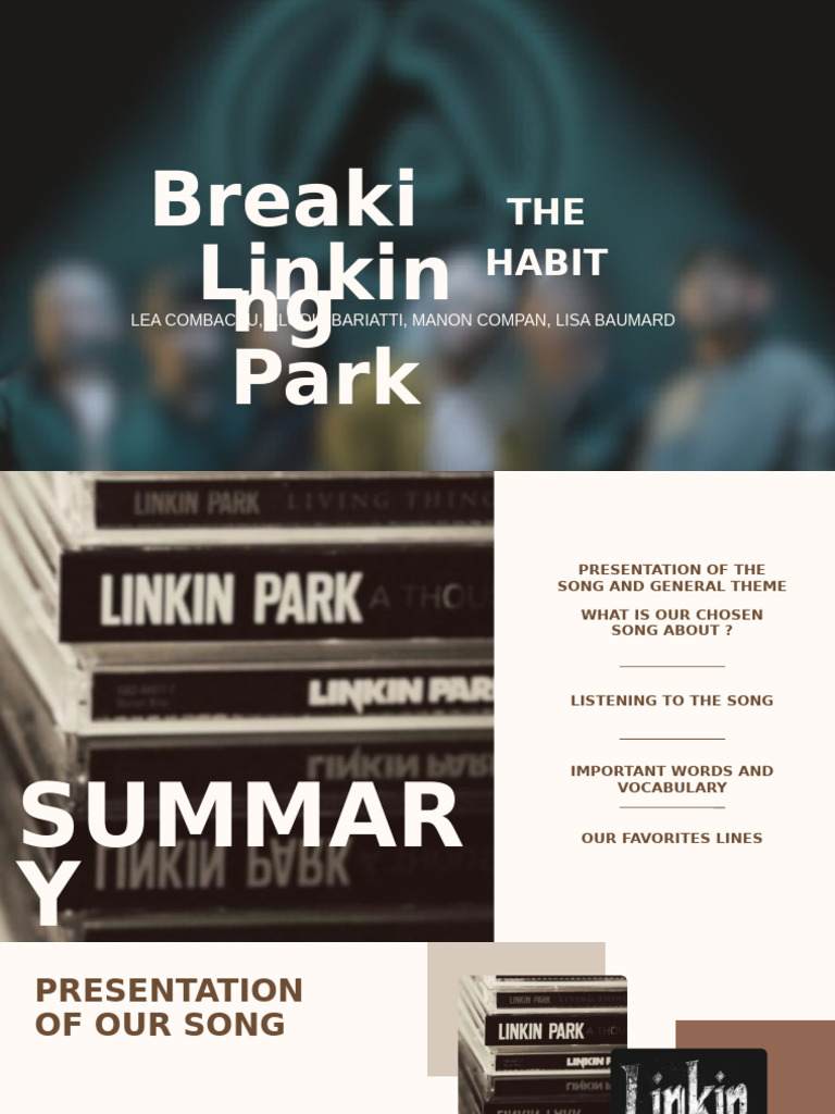 Linkin Park's "Breaking the Habit" Analysis | PDF