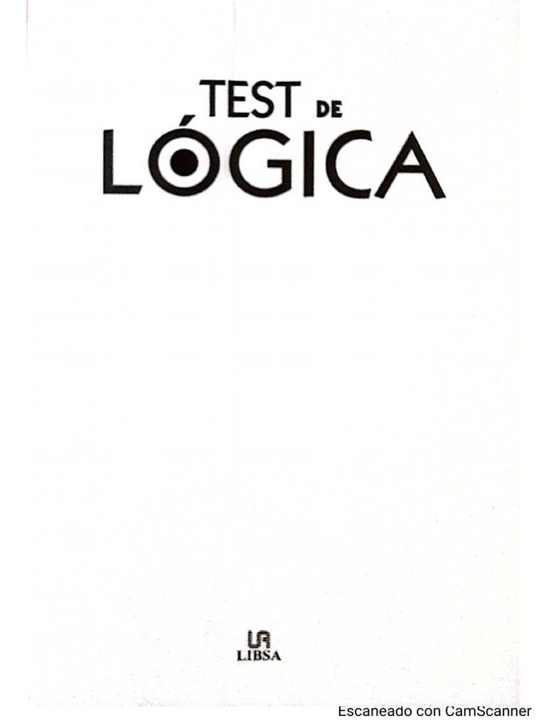 Test de Logica Nivel 1 | PDF